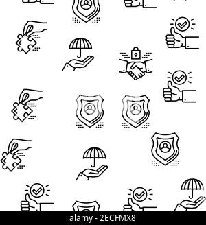 Business Ethics Moral Vector Seamless Pattern Stock Vector Image & Art ...