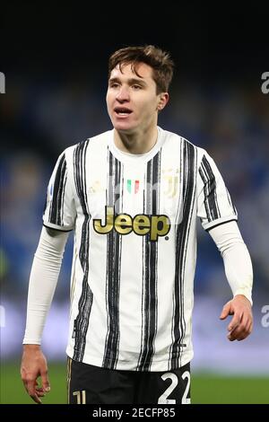 Federico Chiesa of FC Juventus looks on during the Serie A match ...