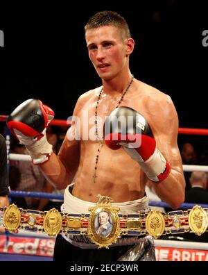 Boxing - BBBofC British Light Middleweight Title - Maurice Hope v Tony ...