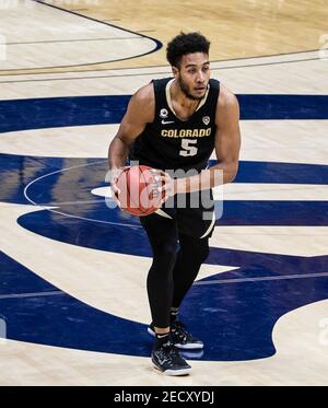 Colorado guard D'Shawn Schwartz (5) in the first half of an NCAA ...