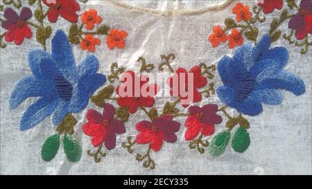 Serbian folk seamless pattern ornaments. Serbian traditional embroidery ...