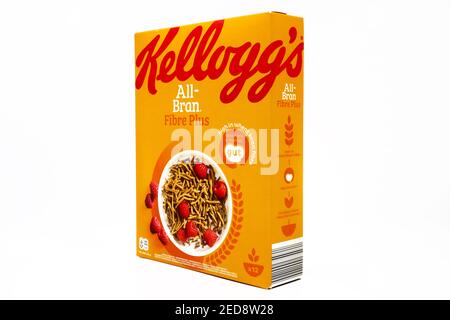 KELLOGG'S All-Bran Fibre Plus Stock Photo - Alamy