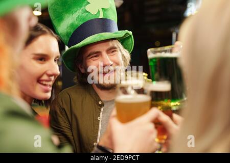 men drinking in traditional Irish pub Cahersiveen, County Kerry Ireland ...