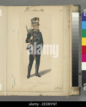 Germany, Württemberg, 1813-1814 Stock Photo - Alamy