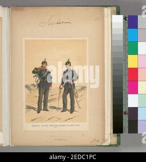 Germany. Saxony. 1862-1870 Stock Photo - Alamy