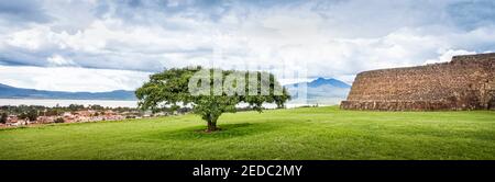 The Tarascan ruins of Tzintzuntzan, Michoacan, Mexico. These Purepecha ...