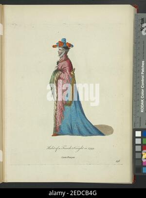 Habit of a French knight in 1399. Comte Français. Published by T ...