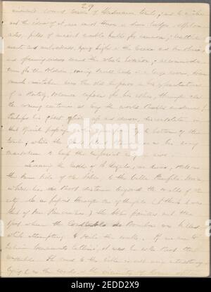 Italian Notebook, kept at Rome. Mar. 11, 1858 - Apr. 22, 1858 Stock ...