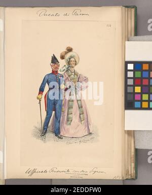 Italy. Parma, 1836-1845 Stock Photo - Alamy