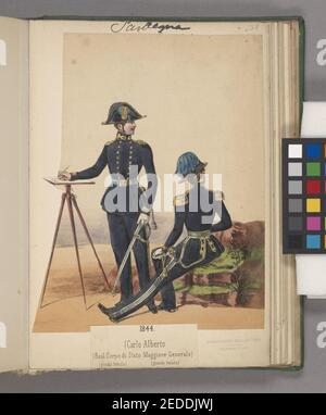 Italy. Sardinia, 1843-1845 Stock Photo - Alamy