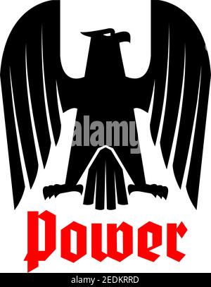 Eagle Imperial Heraldic Symbol Stock Vector Image & Art - Alamy