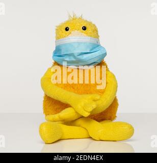 Isolated Flat Eric puppet character against a plain white background ...
