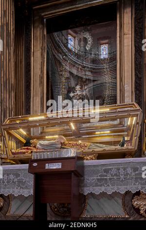 Remains of Blessed Recaredo Centelles, martyr shot by militiamen in the ...