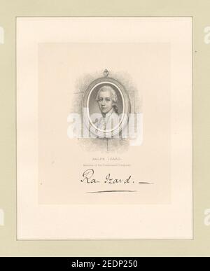 Ralph Izard, member of the Continental Congress Stock Photo - Alamy