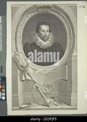 Sir Edward Coke, Lord Chief Justice 1741 by Jacobus Houbraken Stock ...