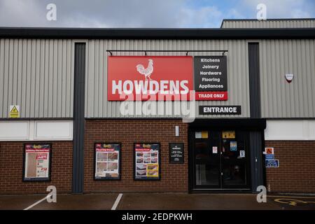 Howden Joinery branch Stock Photo - Alamy