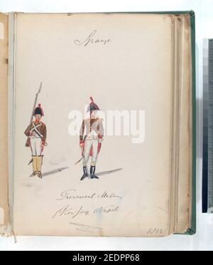 Spanje (Guard), King Joseph Napoleon 1812 Draper Fund; Spanje. [Guard ...