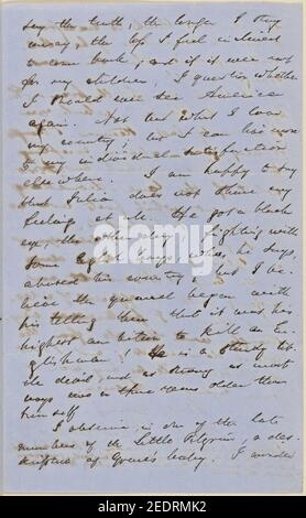 Ticknor, (William D.), ALS to. Apr. 24, 1856 Stock Photo - Alamy