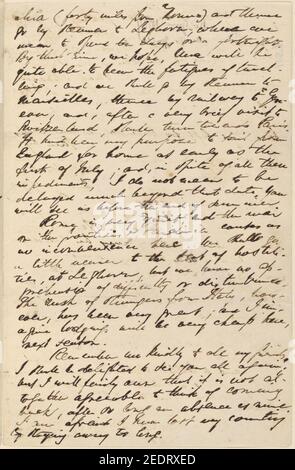 Ticknor, (William D.), ALS to. May 23, 1859 Stock Photo - Alamy