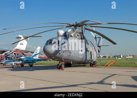 Mil Mi-26; Largest helicopter in serial production; Monino Aircraft ...