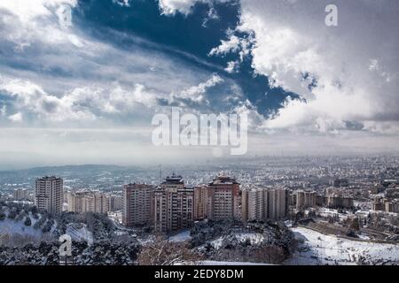 north of Tehran at winter Stock Photo - Alamy
