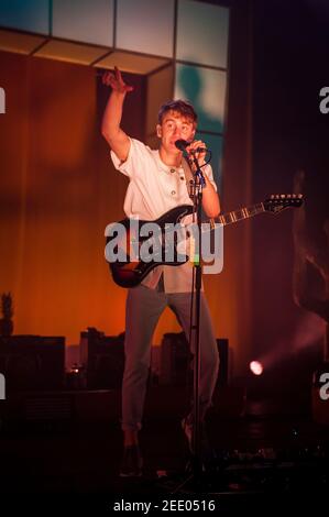 Dave Bayley of Glass Animals performs live on stage at the O2 Brixton ...