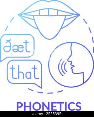 Phonetics concept icon Stock Vector Image & Art - Alamy