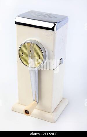 vintage ice crusher Stock Photo - Alamy