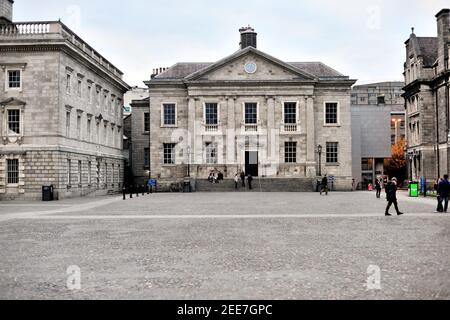Trinity College Dublin Ireland the Dining Hall building Stock Photo - Alamy