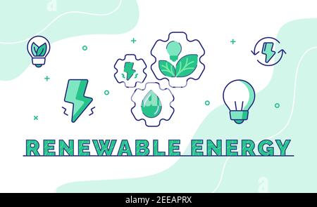 solar energy typography calligraphy word art with outline style vector ...