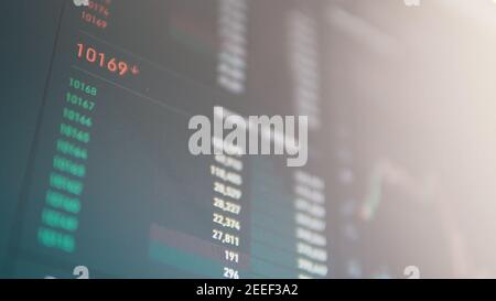 Crypto Changing Chart Stock Photo - Alamy