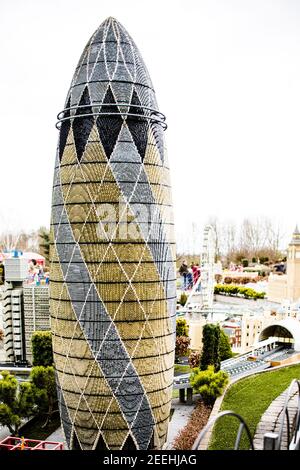 City of London miniature city at Legoland Stock Photo - Alamy