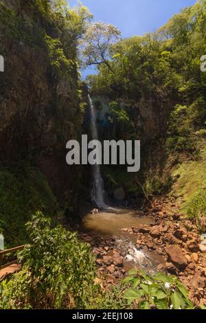 Waterfall at Brotas City, São Paulo - Brazil Stock Photo - Alamy