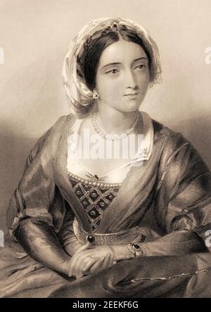 Eleonore (Alienor) de Castille (Eleanor of Castile) (1244-1290 ...