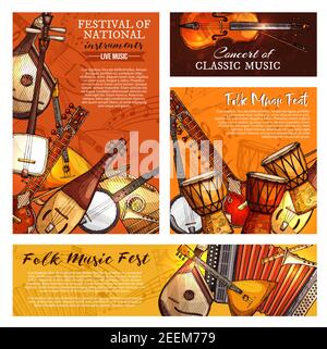 Korean traditional national musical instrument drum changu vector ...