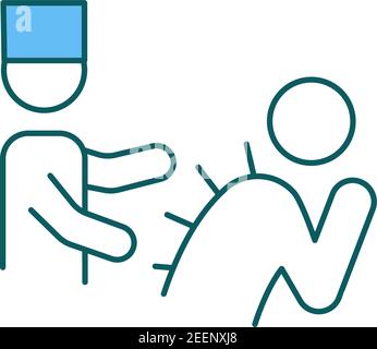 Melanoma diagnosis dermatology examination icon vector illustration Stock Vector Image & Art - Alamy