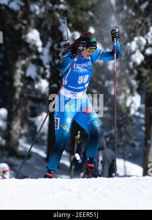 Pokljuka, Slovenia. 16th Feb, 2021. Biathlon: World Cup/ World ...