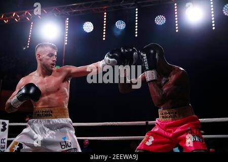 Joshua ejakpovi, Lenny Fuller at Ultimate Boxxer V at the Indigo 02 ...
