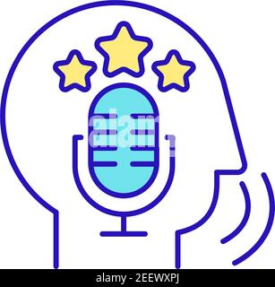 Icon for fluent Stock Vector Image & Art - Alamy