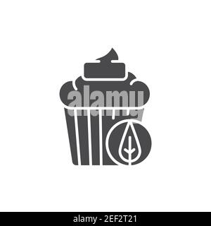 Matcha muffin color line icon. Pictogram for web page, mobile app ...