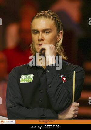 Paul Hunter The Masters Snooker Stock Photo - Alamy