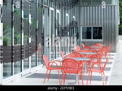 Paccar Pavilion patio exterior in downtown Seattle, WA Stock Photo - Alamy