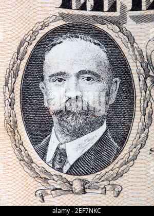 A closeup of old Mexican money Stock Photo - Alamy