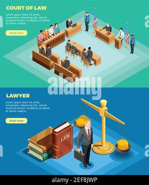 Legislation concept banner. Isometric illustration of legislation ...