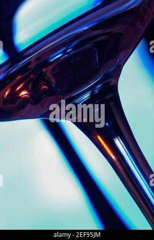 A vertical shot of a glass of cocktail on a table Stock Photo - Alamy