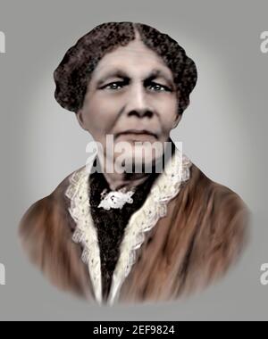 Mary Seacole (1805-1881), British-Jamaican Nurse, portrait photograph ...