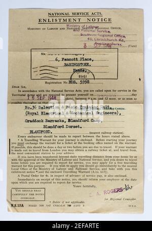 From the 1940s a United Kingdom national identity card for a child ...