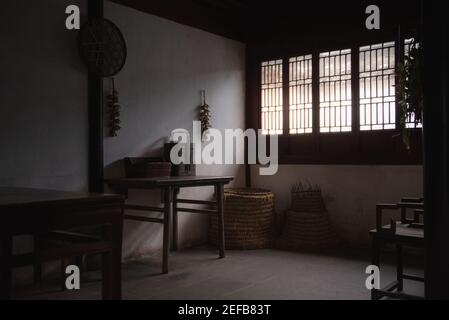 Chinese kitchen (old style Stock Photo - Alamy
