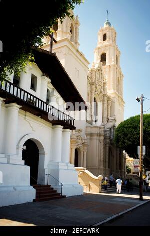 Side view of Mission San Francisco de Asis (Dolores) after an ...