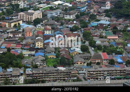 View of the old city from the Petronas tower, Kuala Lumpur, Malaysia ...